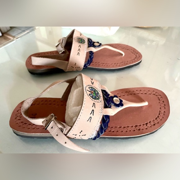 Brandless | Shoes | Sandals Thong Leather Authentic Artisan Crafted El ...